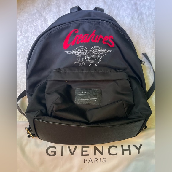 Givenchy | Bags | Givenchy Black Creatures Iconic Backpack | Poshmark